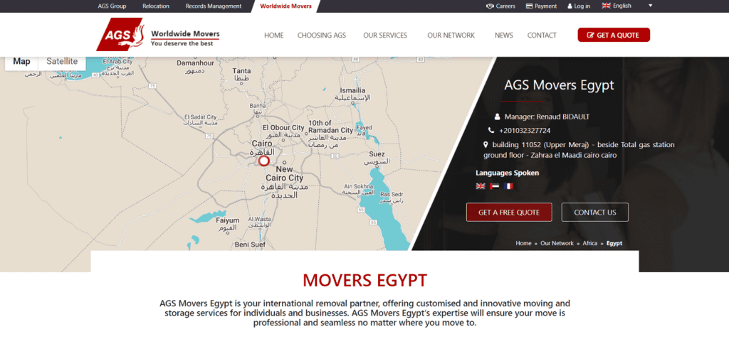 11 Best International Moving Companies in Egypt MoverDB.com
