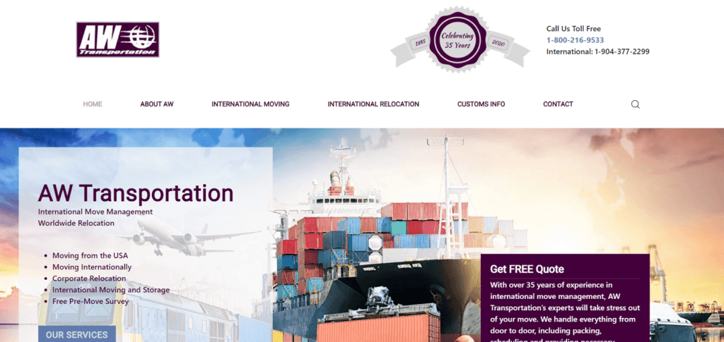 12 mejores empresas de mudanzas internacionales en Florida - MoverDB.com