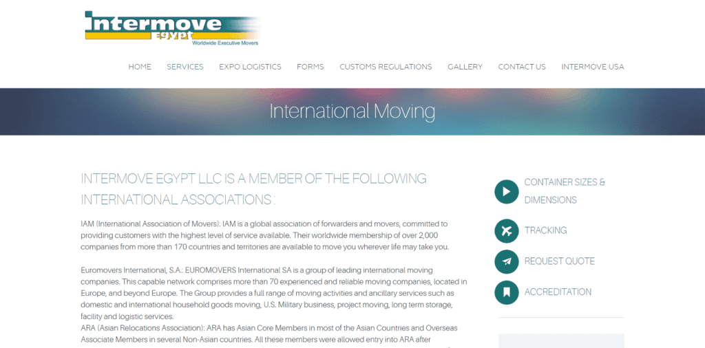 11 Best International Moving Companies in Egypt MoverDB.com