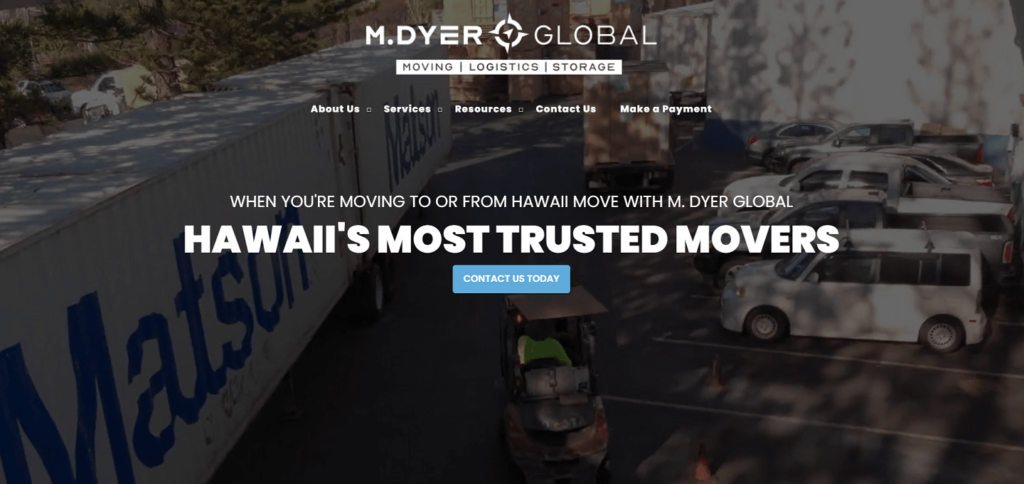 하와이 최고의 국제 이사 업체 4곳 - MoverDB.com