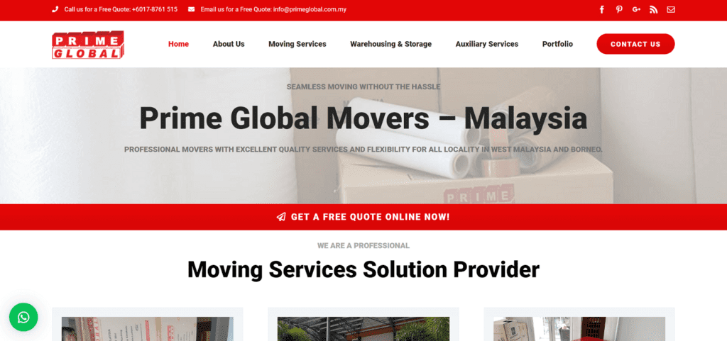 18家最好的马来西亚国际搬家公司