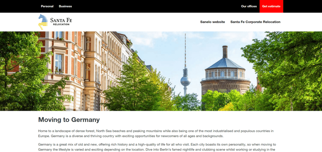 52 Best International Moving Companies in Germany