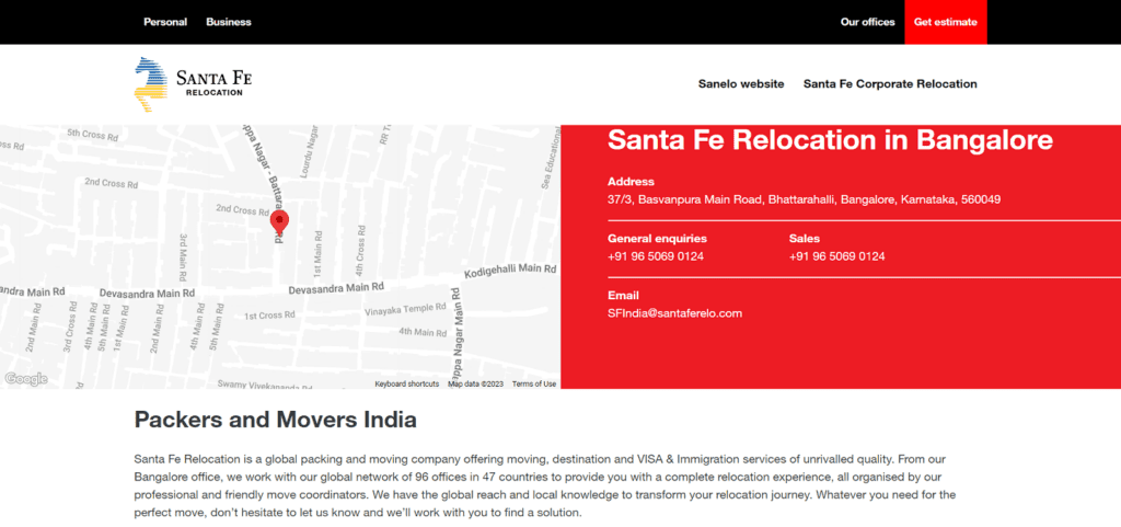 54 Best International Moving Companies in India - MoverDB.com