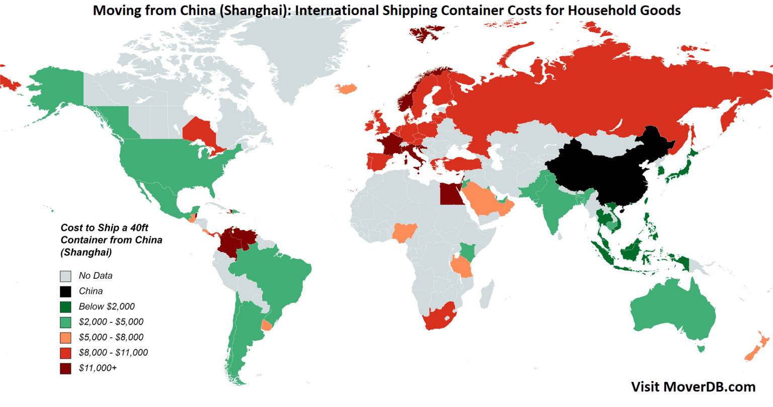 2026 Sea Freight Container Shipping Rates To & From China