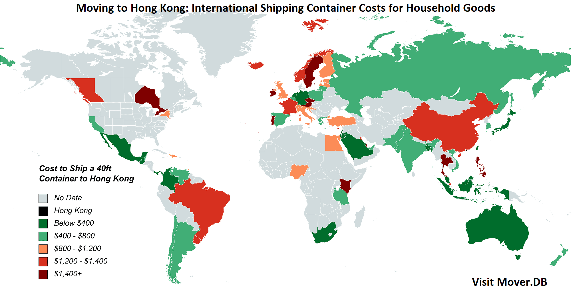 2025 Sea Freight Container Shipping Rates To & From Hong Kong