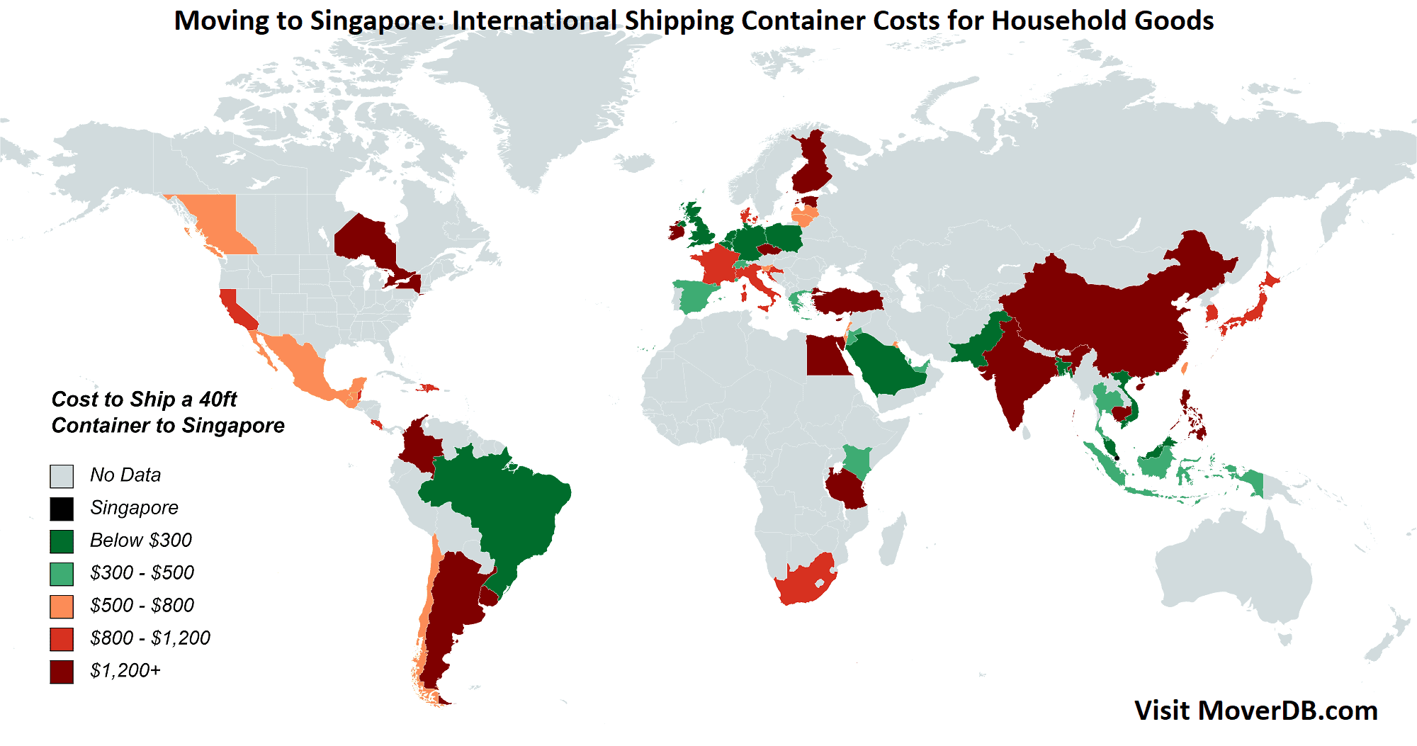 2024 Container Shipping Rates To & From Singapore