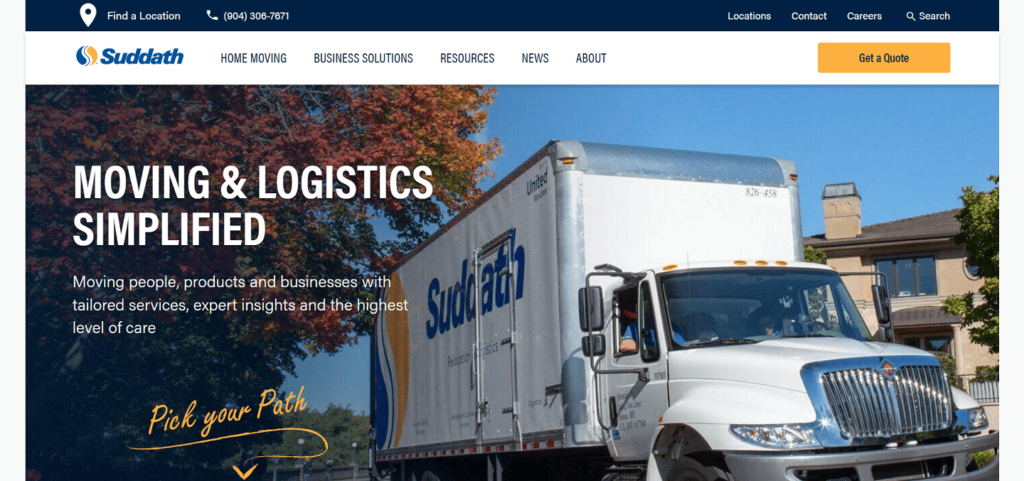 3 parimat rahvusvahelist kolimisfirmat Jacksonville'is - MoverDB.com