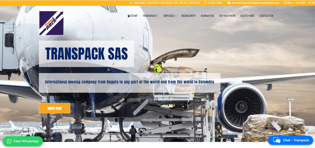 14 Mejores Empresas de Mudanzas Internacionales en Colombia