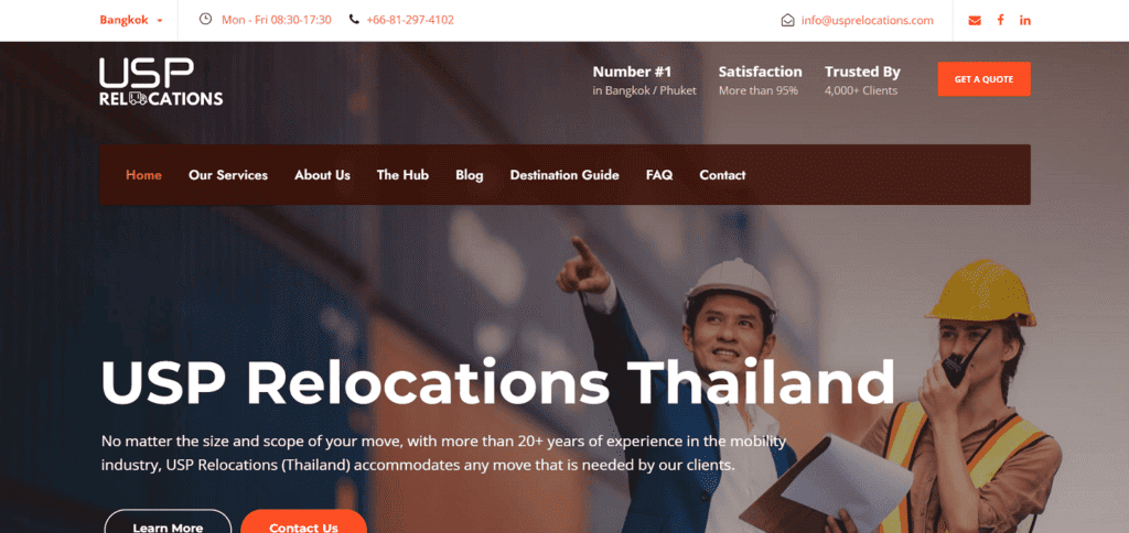 11 Best International Moving Companies in Thailand (2025)